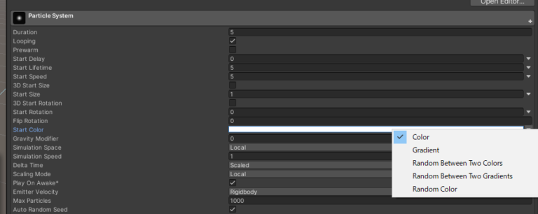 【Unity】パーティクルで色(startColor)をスクリプトで変更するときに見るポイント｜コニーログ